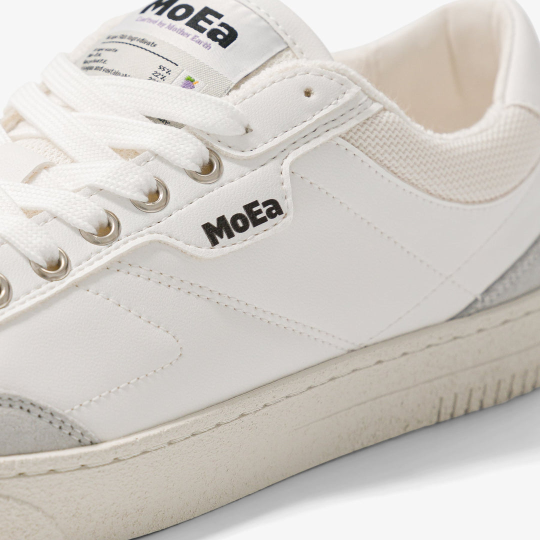 MoEa | Vegan Trainer Gen 3 | Full White – Slow Street